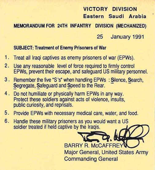 Psychological Operation (PSYOP) Leaflets of Operation Desert Shield and ...