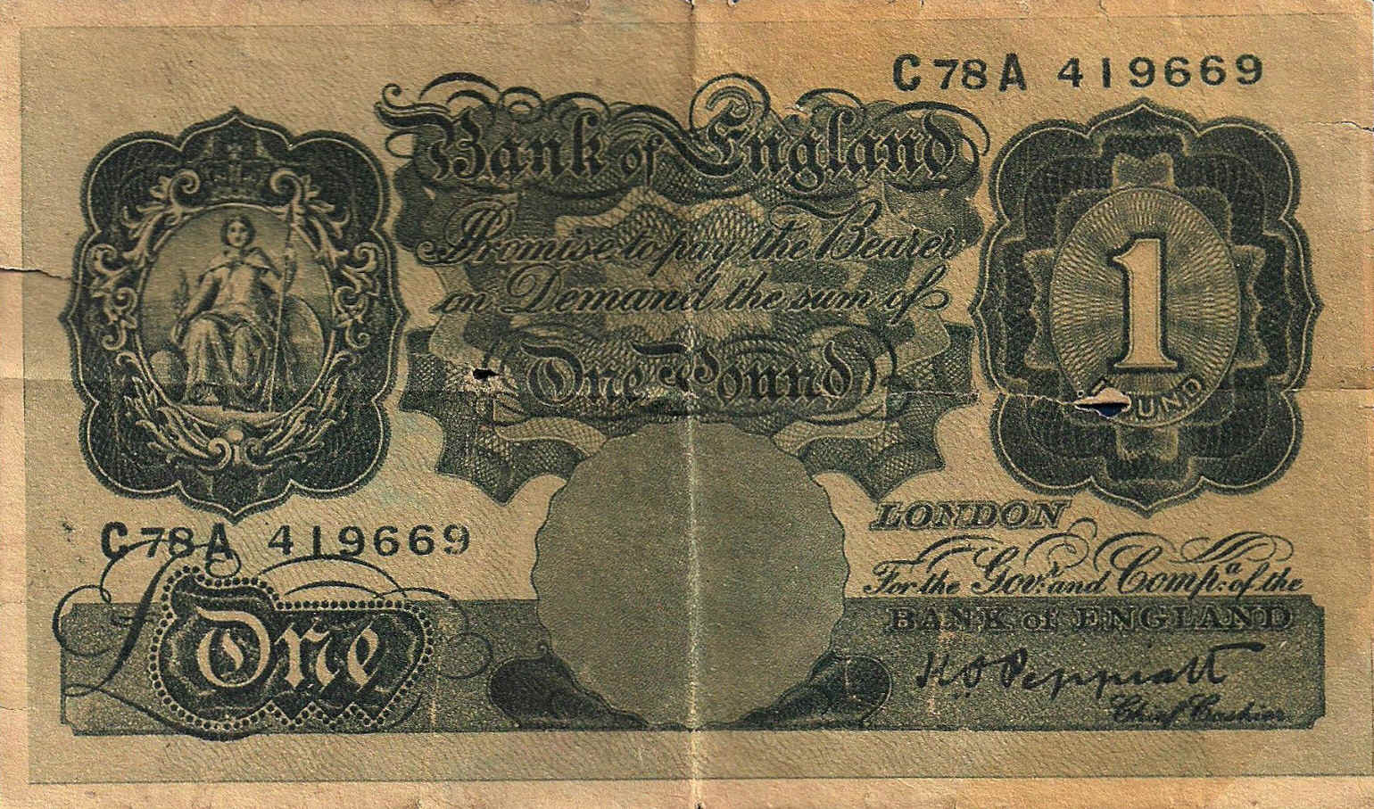 German Propaganda Currency of WW II